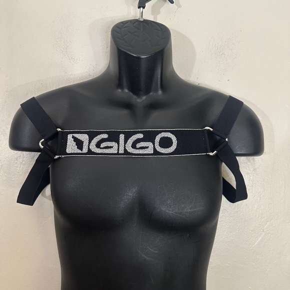 GIGO | Accessories | Gigo Elastic Chest Harness Medium Gently Worn 92 Nylon 8 Spandex 2 Armpits ...